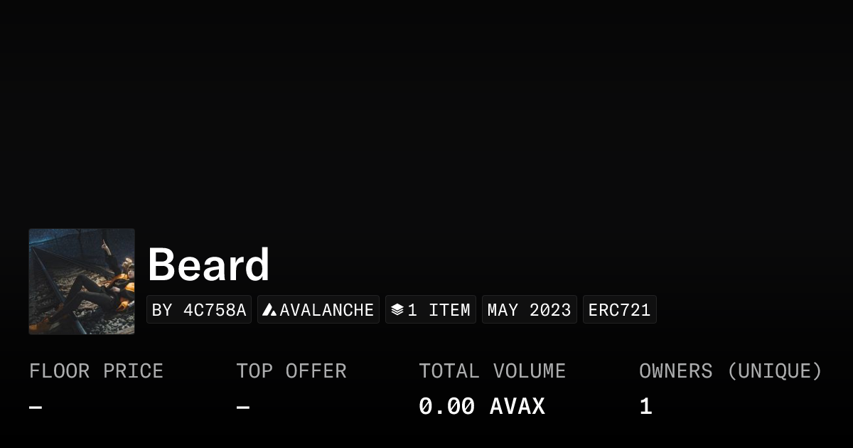 Beard - Collection | OpenSea