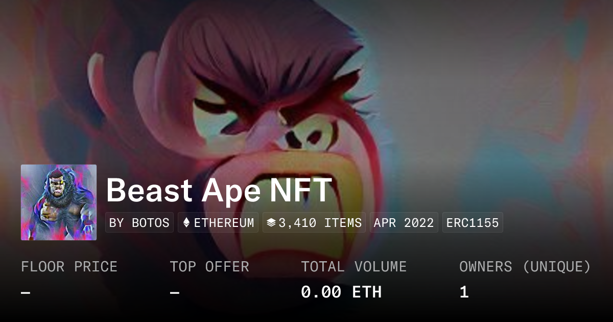 Beast Ape NFT - Collection | OpenSea