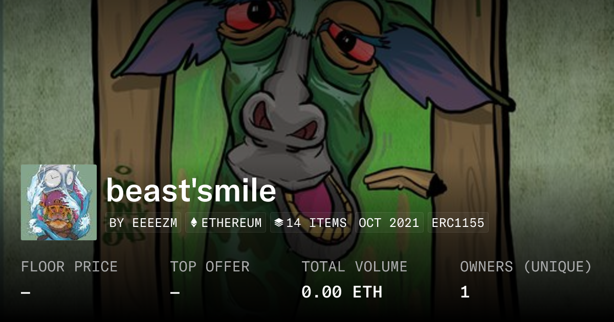 beast'smile - Collection | OpenSea