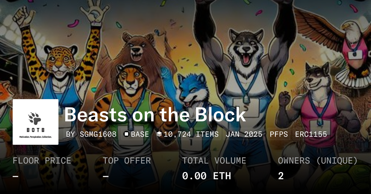 Beasts on the Block - Collection | OpenSea