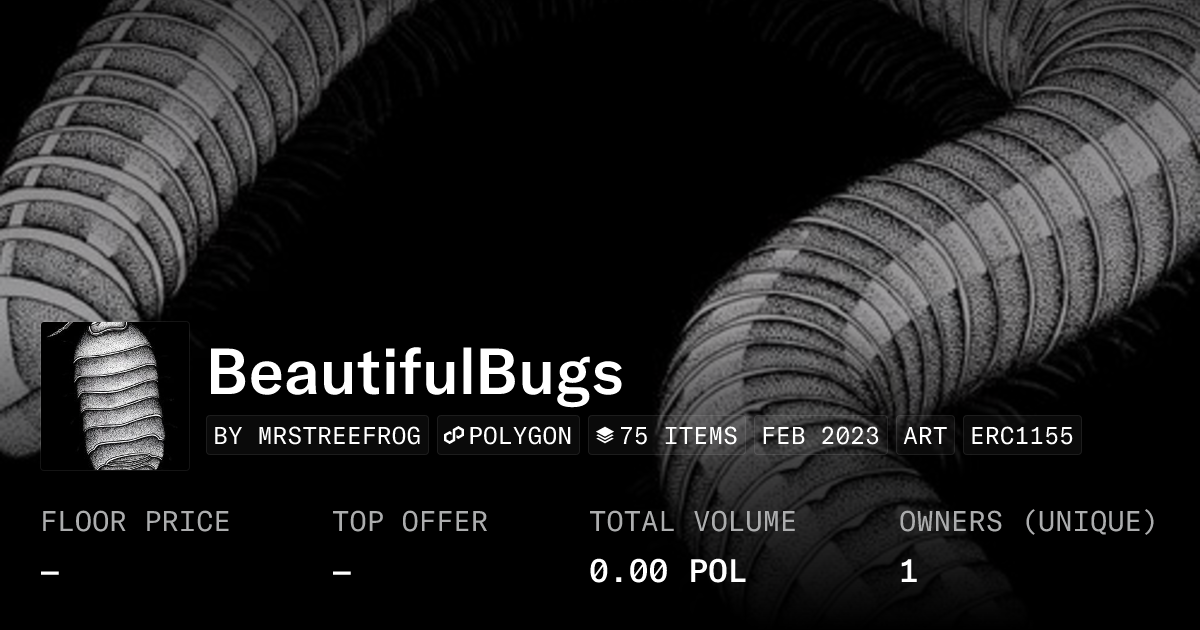 BeautifulBugs - Collection | OpenSea
