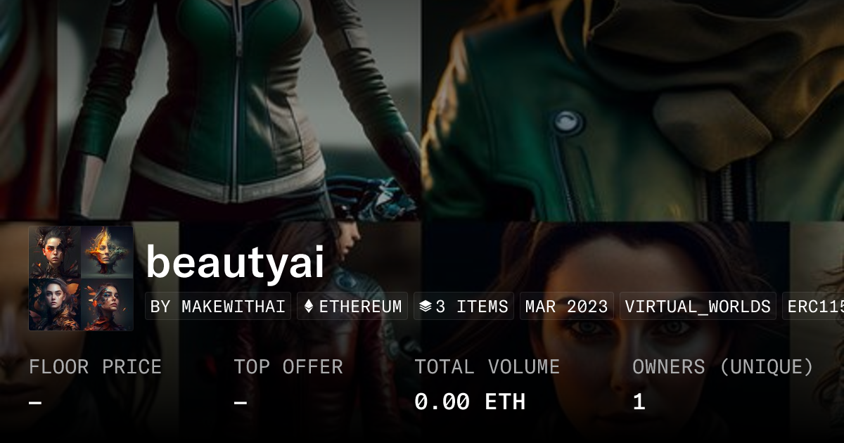 beautyai - Collection | OpenSea