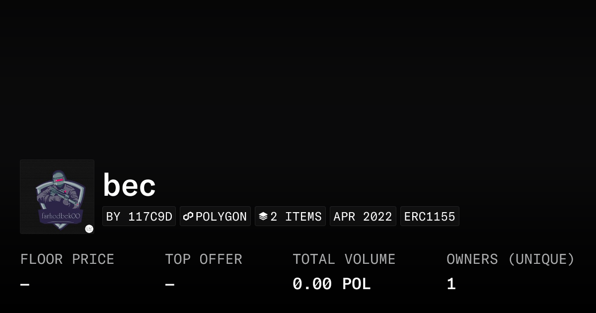 bec - Collection | OpenSea