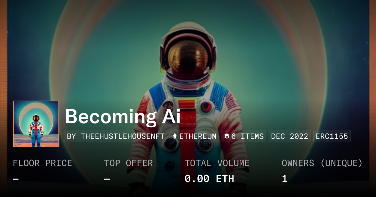 Becoming Ai - Collection | OpenSea