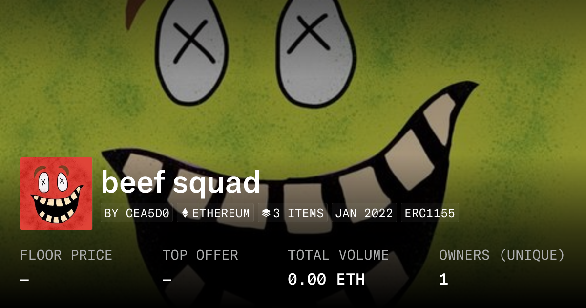 beef squad - Collection | OpenSea
