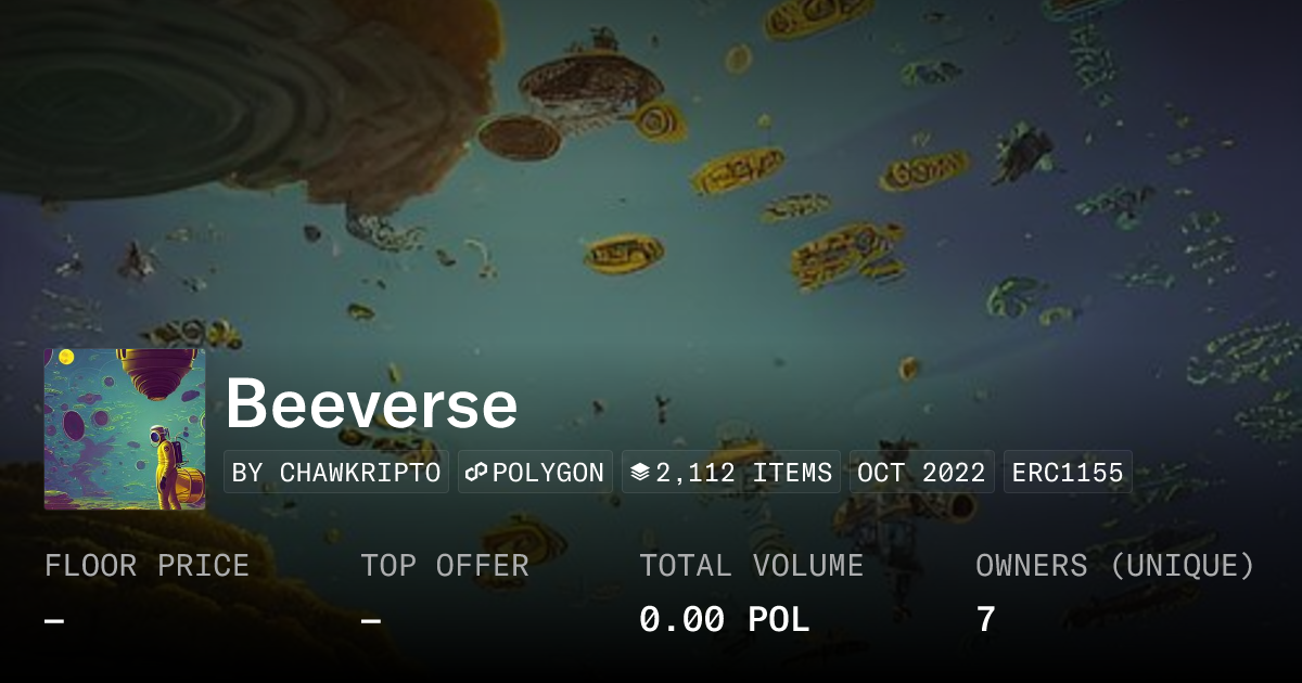 Beeverse - Collection | OpenSea