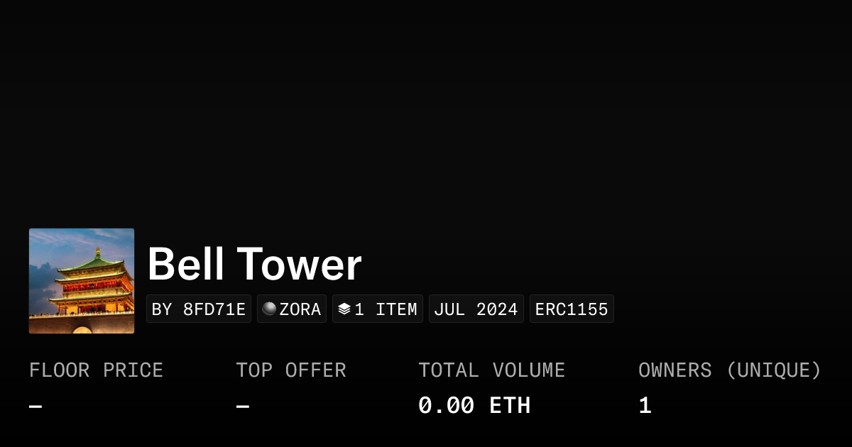 Bell Tower - Collection | OpenSea