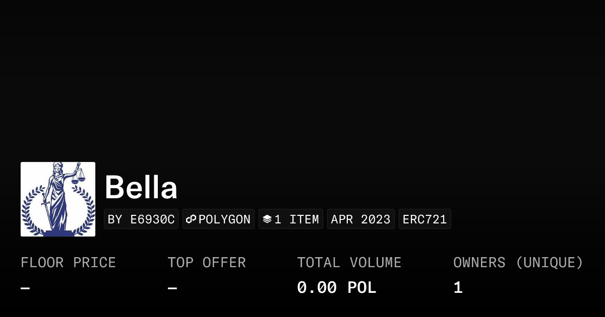 Bella - Collection | OpenSea