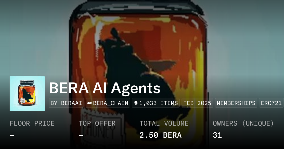 BERA AI Agents - Collection | OpenSea