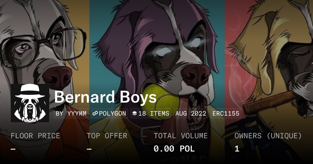 Bernard Boys - Collection | OpenSea