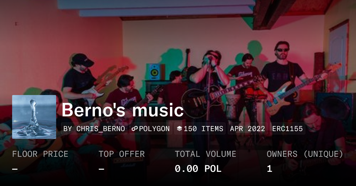 Berno's music - Collection | OpenSea