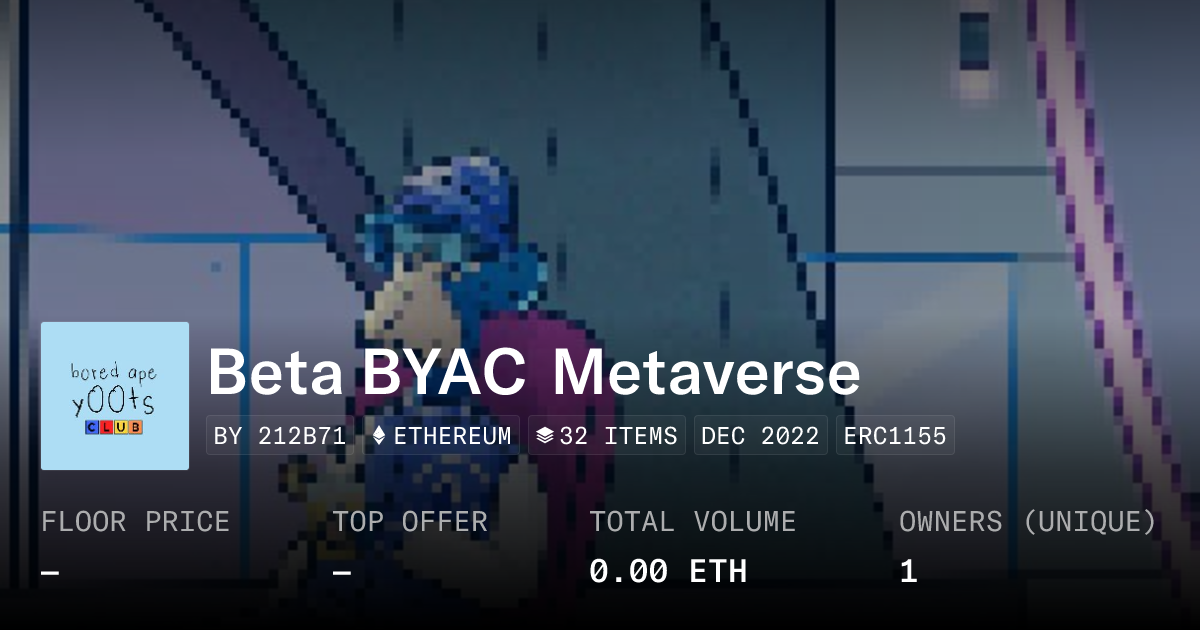 Beta BYAC Metaverse - Collection | OpenSea