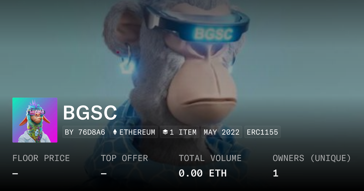 BGSC - Collection | OpenSea