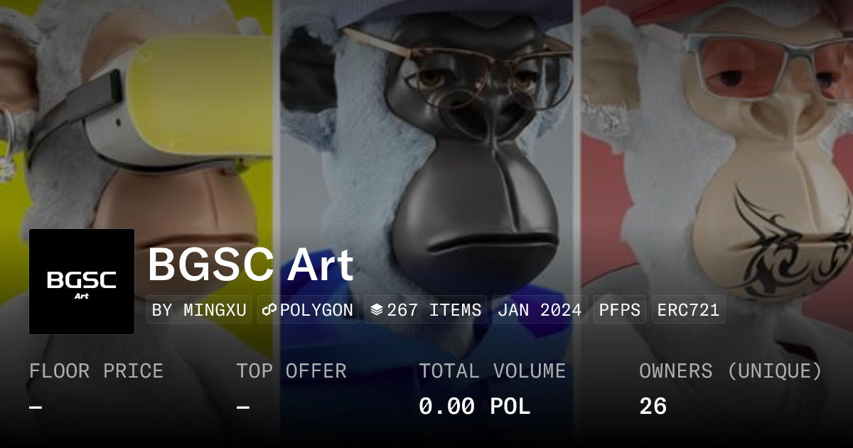 BGSC Art - Collection | OpenSea