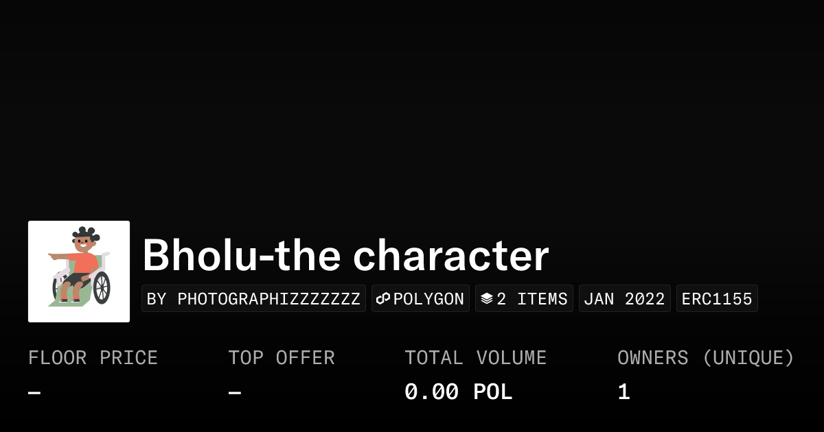 Bholu-the character - Collection | OpenSea