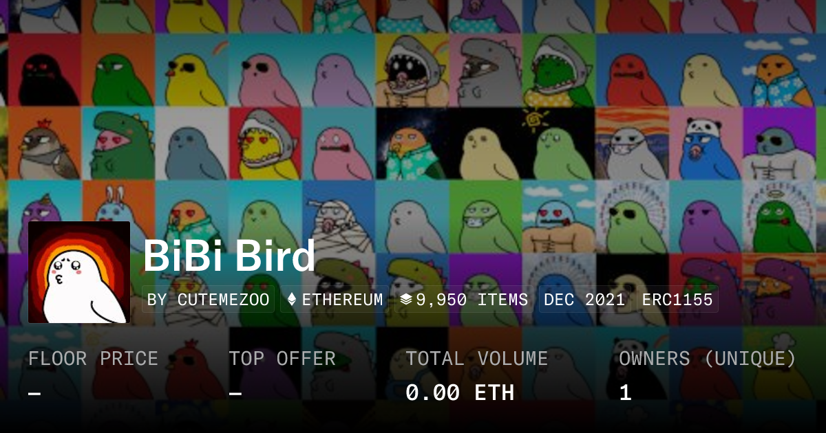 BiBi Bird - Collection | OpenSea