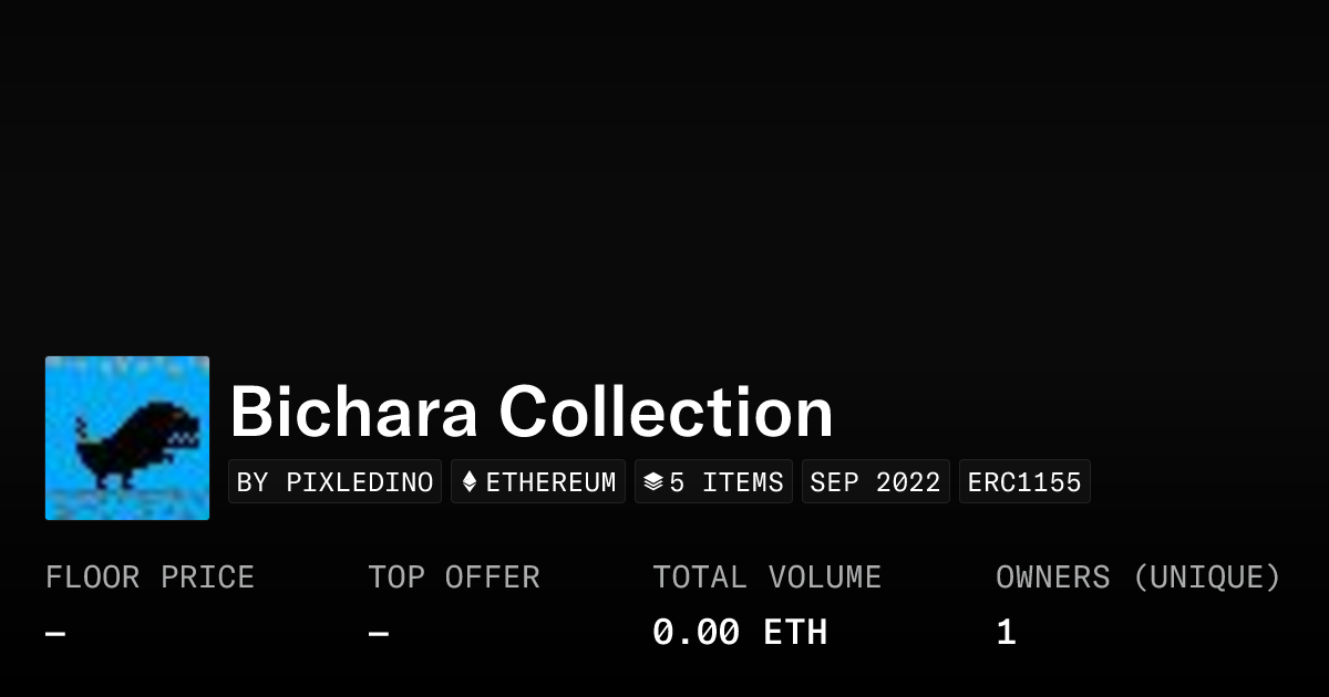 Bichara Collection - Collection | OpenSea