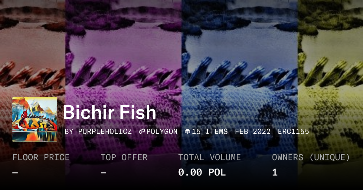 Bichir Fish - Collection | OpenSea