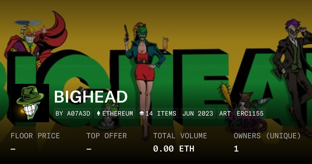 BIGHEAD - Collection | OpenSea