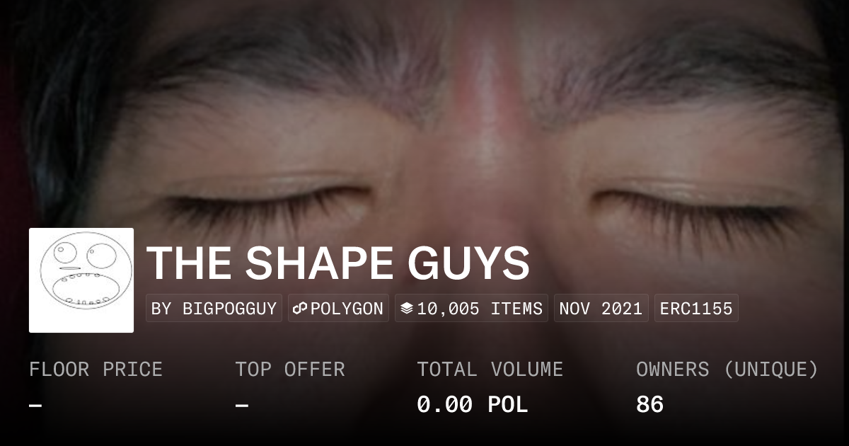 THE SHAPE GUYS - Collection | OpenSea