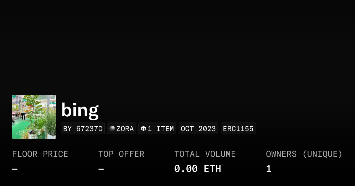 bing - Collection | OpenSea