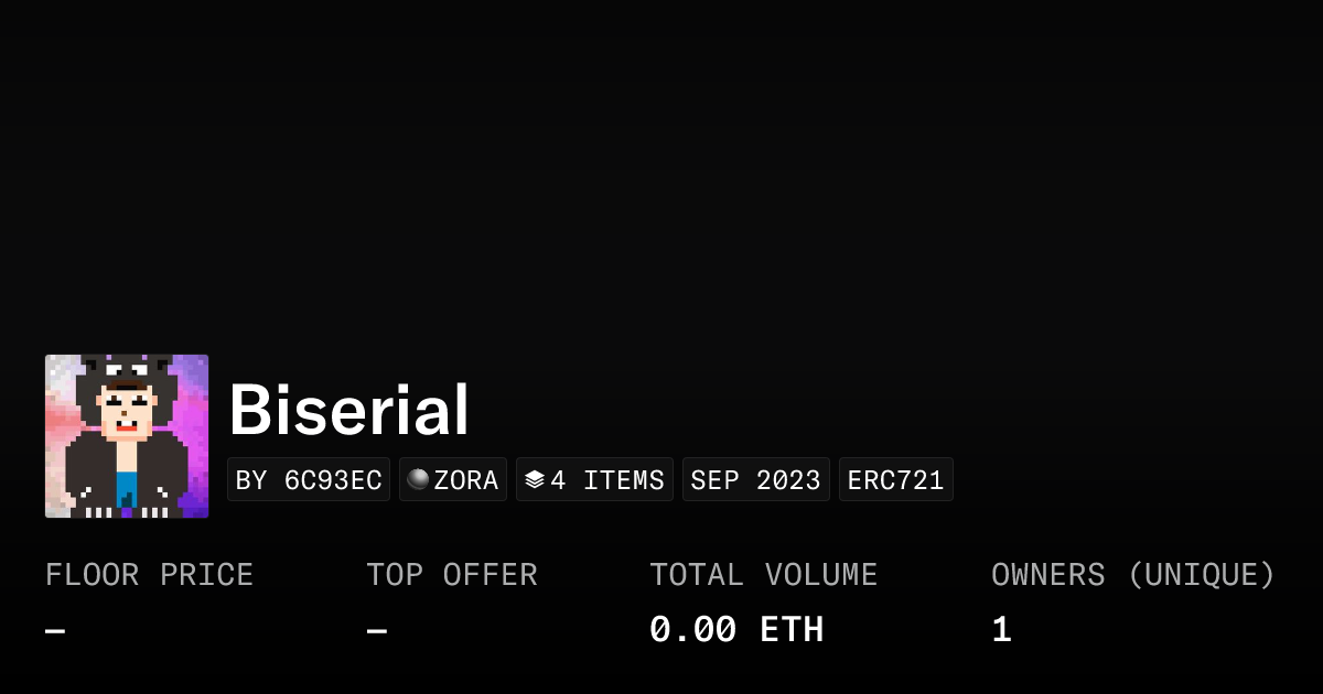 Biserial - Collection | OpenSea