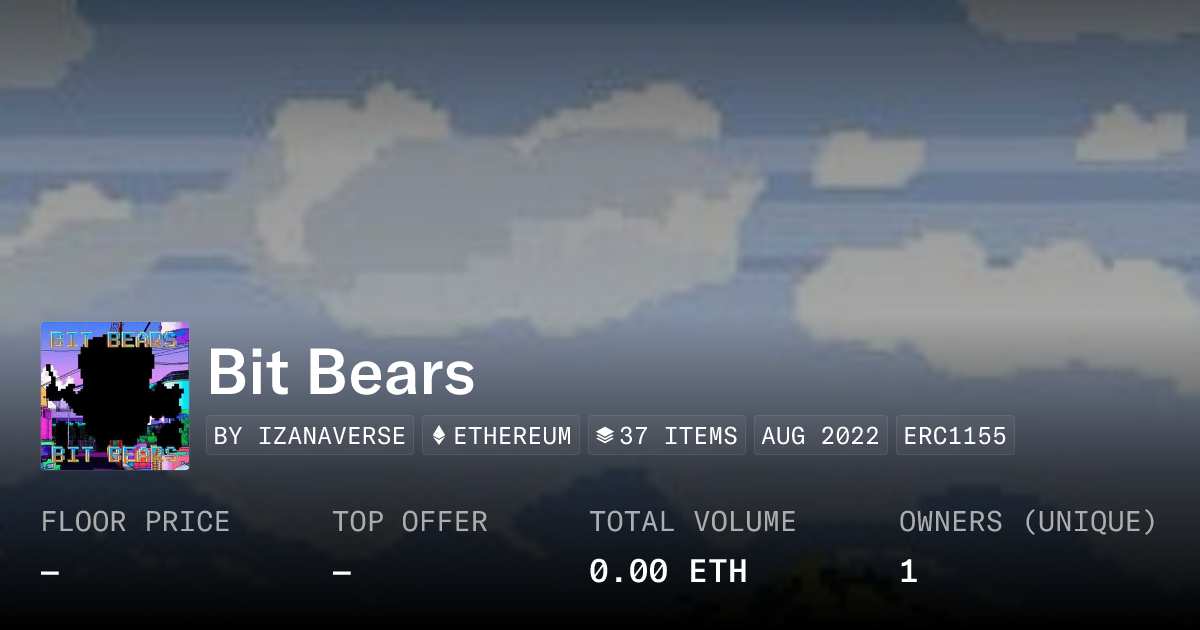 Bit Bears - Collection | OpenSea