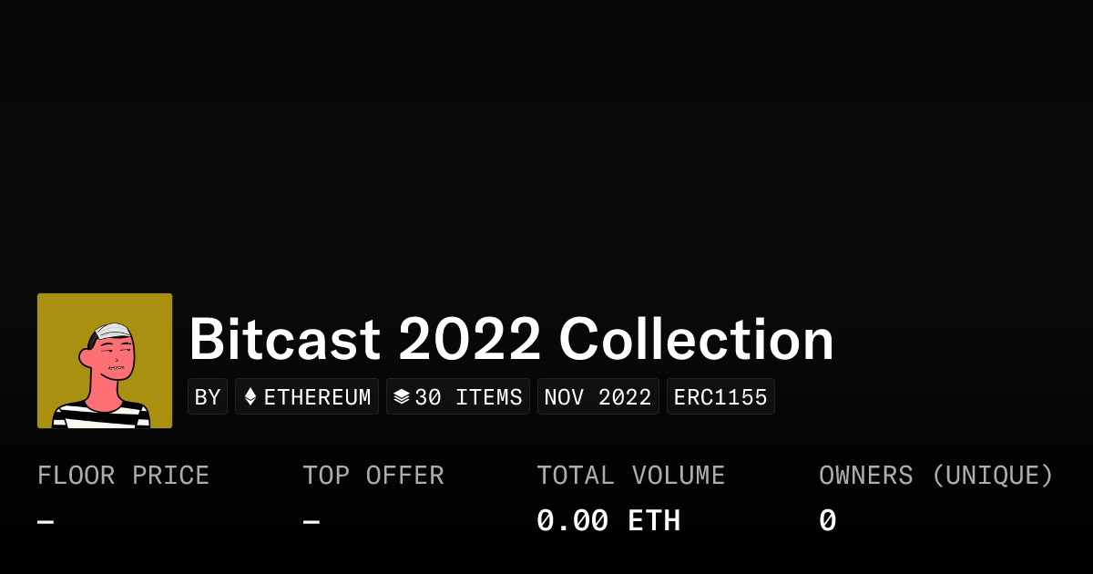 Bitcast 2022 Collection - Collection | OpenSea
