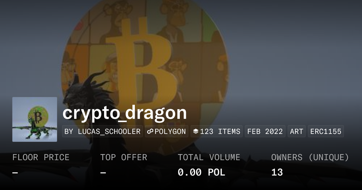 crypto_dragon - Collection | OpenSea