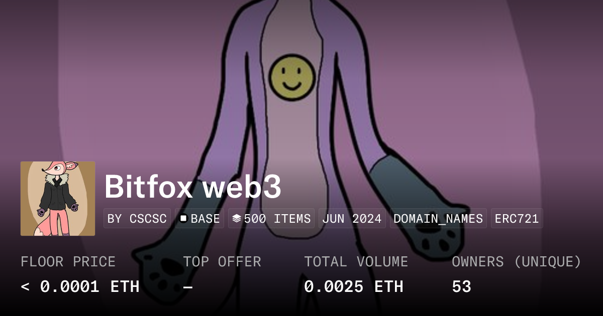 Bitfox web3 - Collection | OpenSea