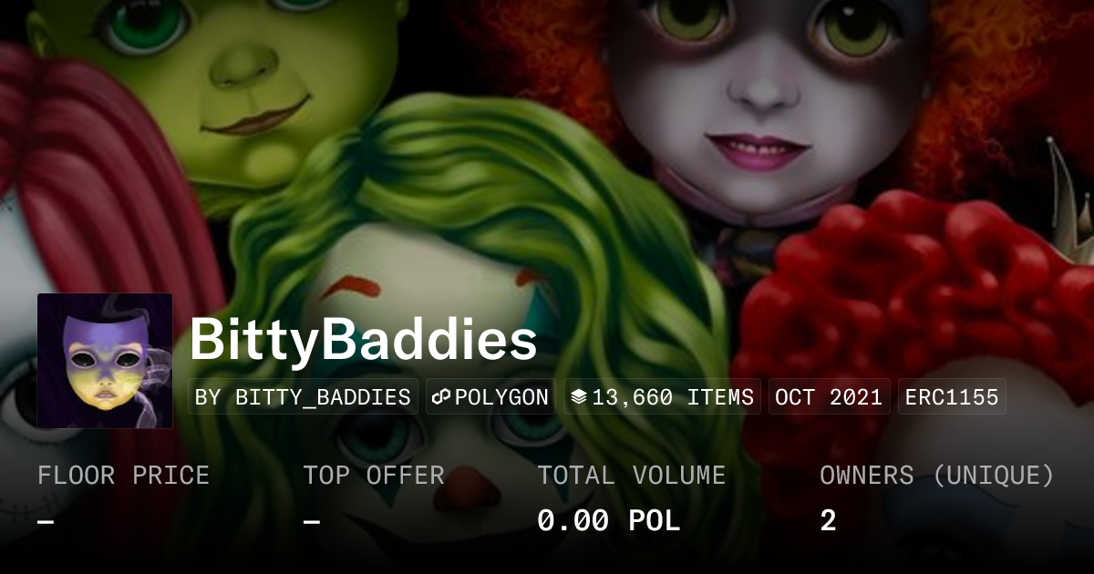 BittyBaddies - Collection | OpenSea