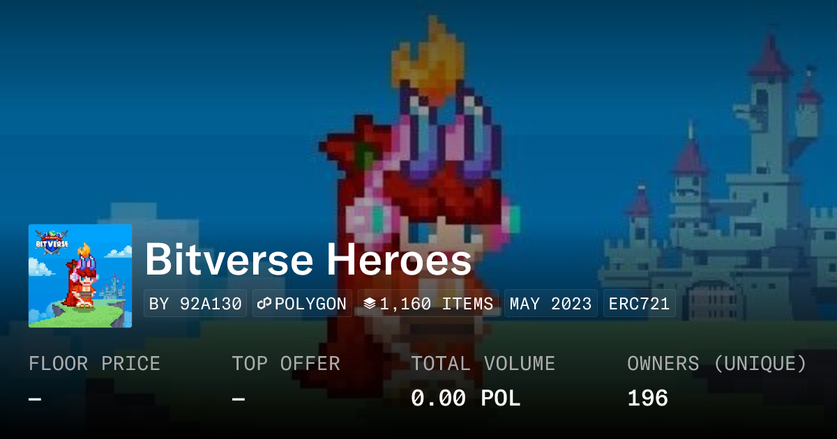 Bitverse Heroes - Collection | OpenSea