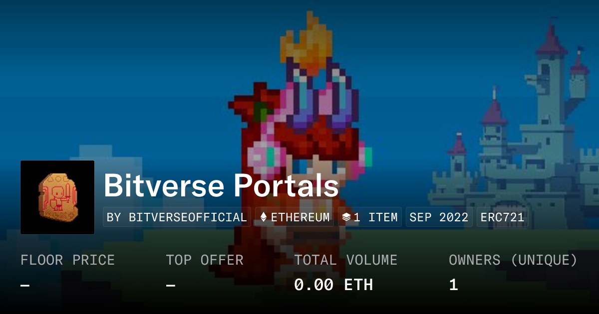 Bitverse Portals - Collection | OpenSea