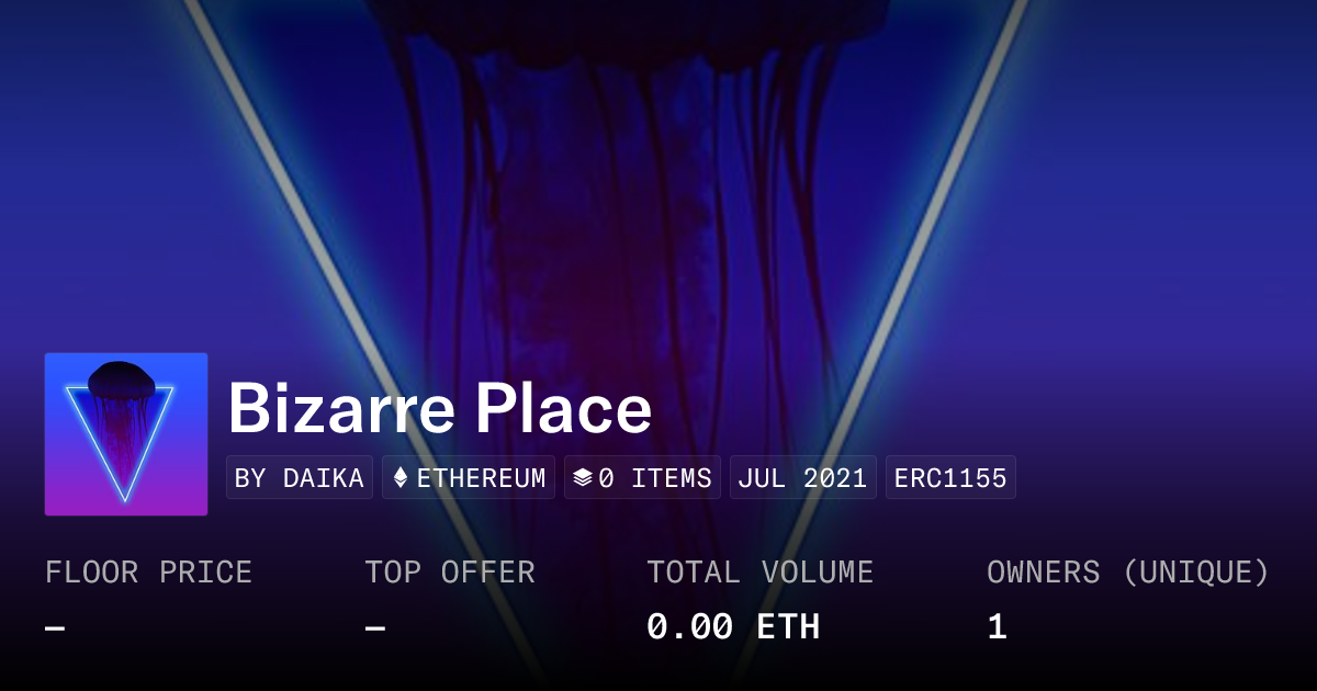 Bizarre Place - Collection | OpenSea