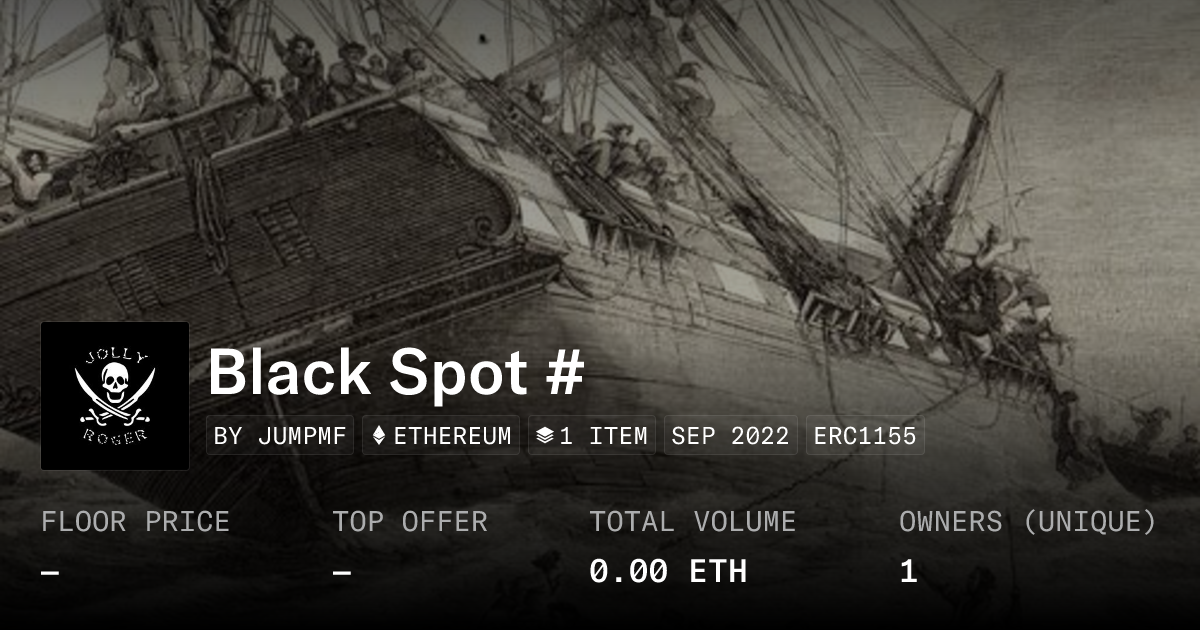 Black Spot # - Collection | OpenSea