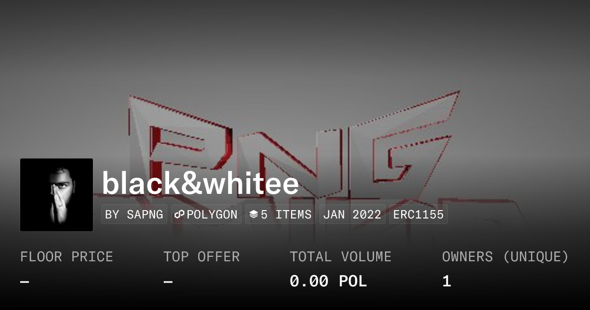 black&whitee - Collection | OpenSea