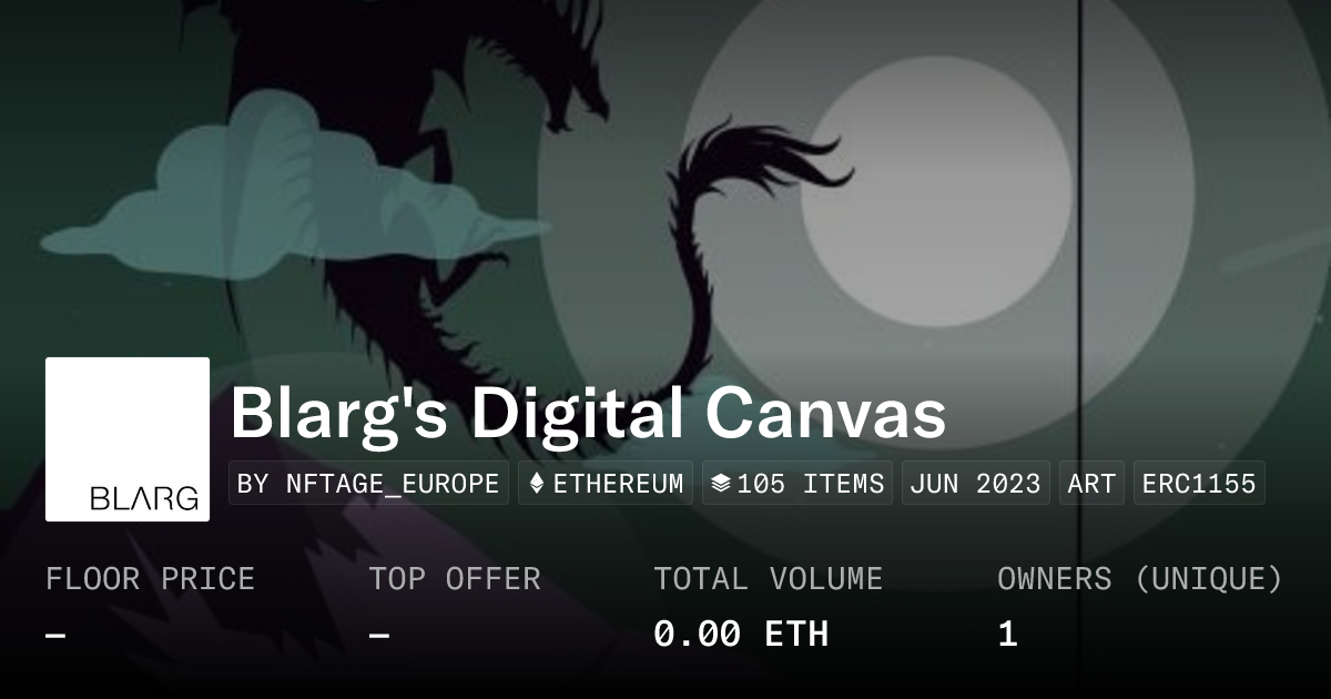 Blarg's Digital Canvas - Collection | OpenSea