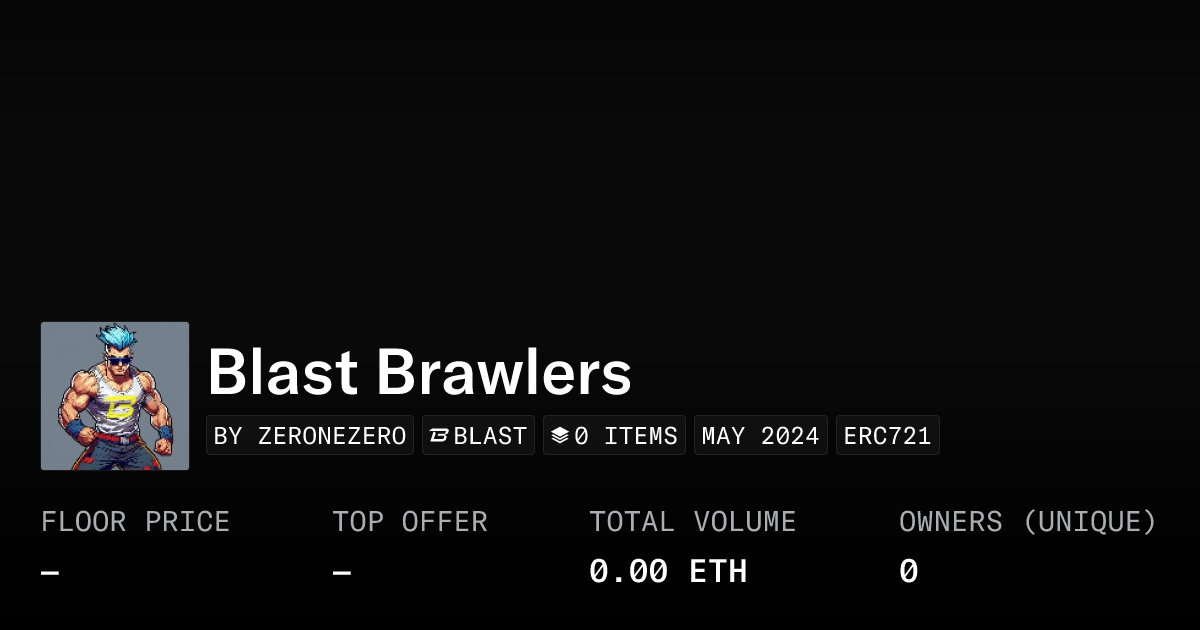 Blast Brawlers - Collection | OpenSea