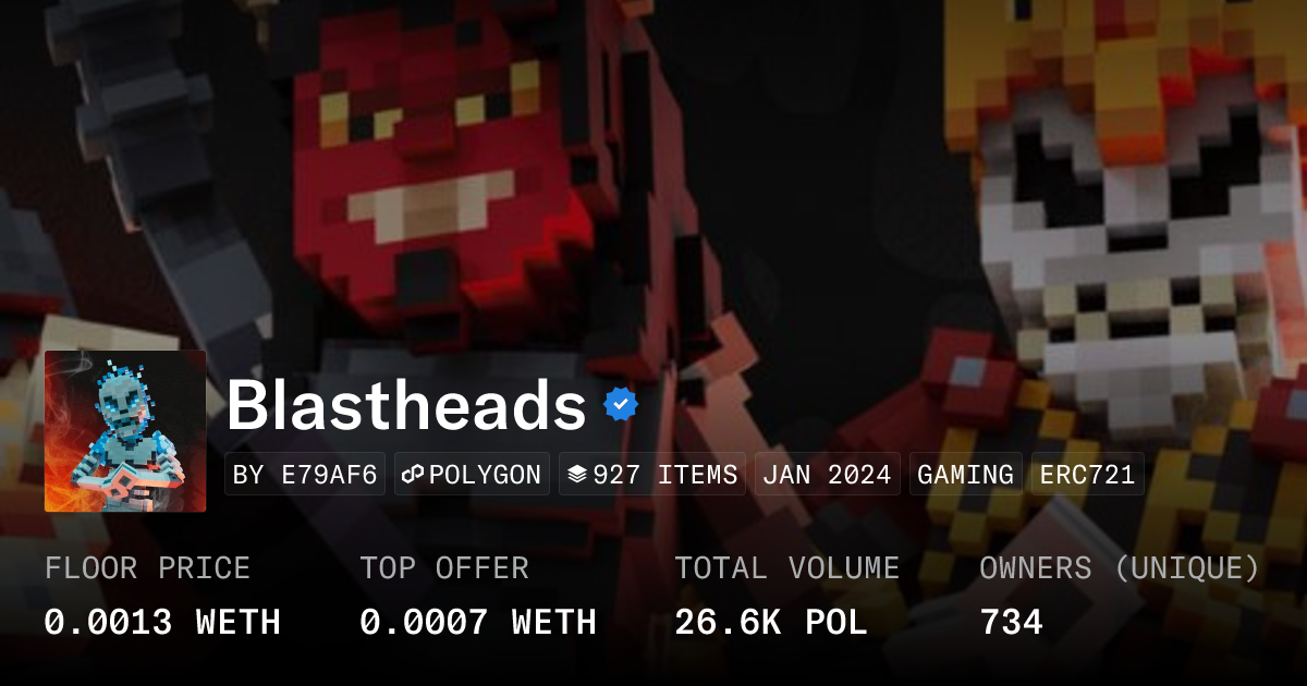 Blastheads - Collection | OpenSea