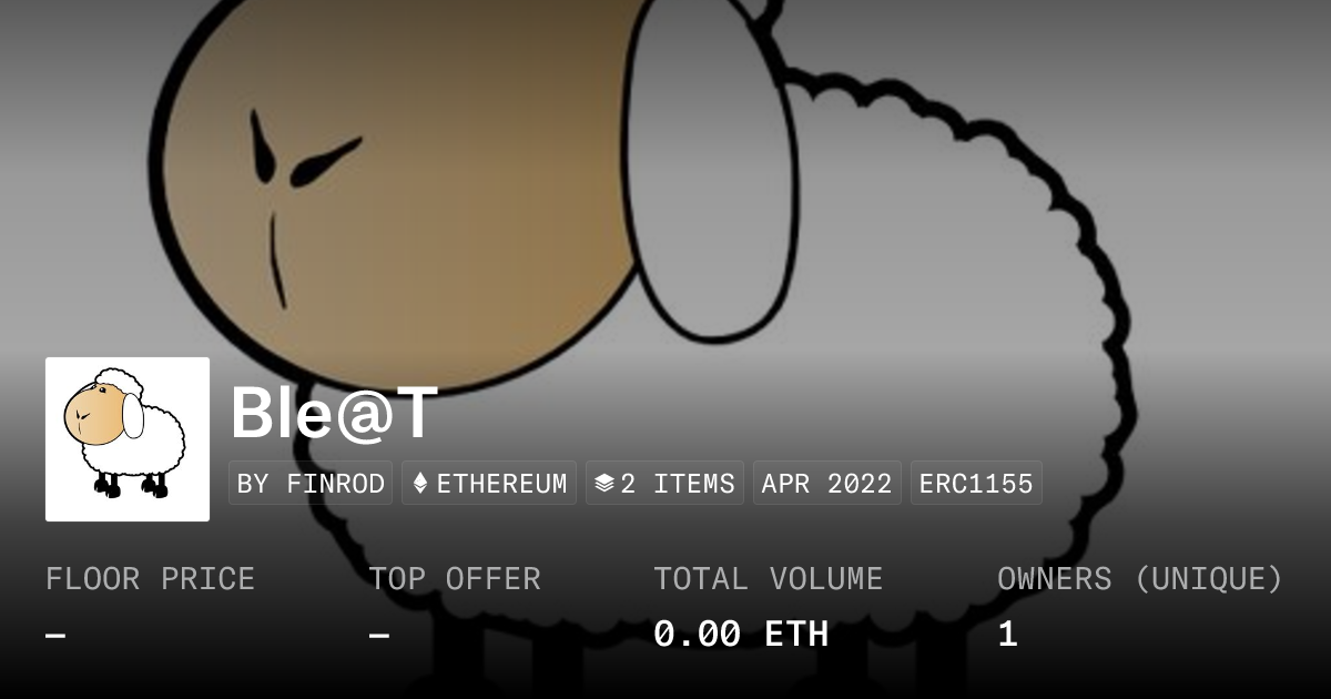 Ble@T - Collection | OpenSea