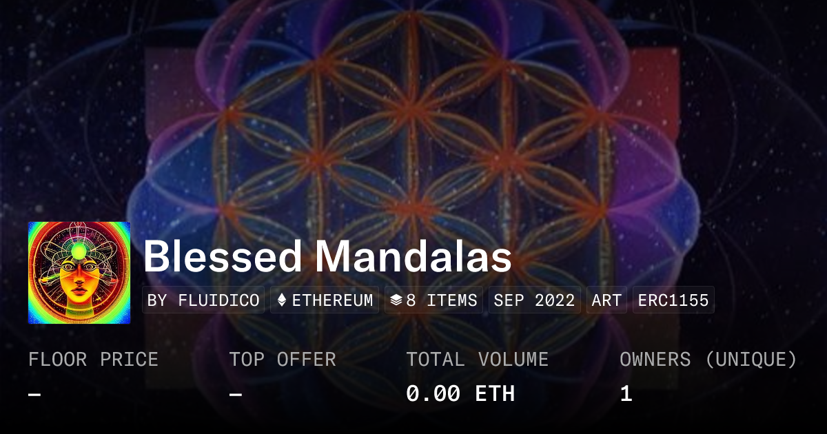 Blessed Mandalas - Collection | OpenSea