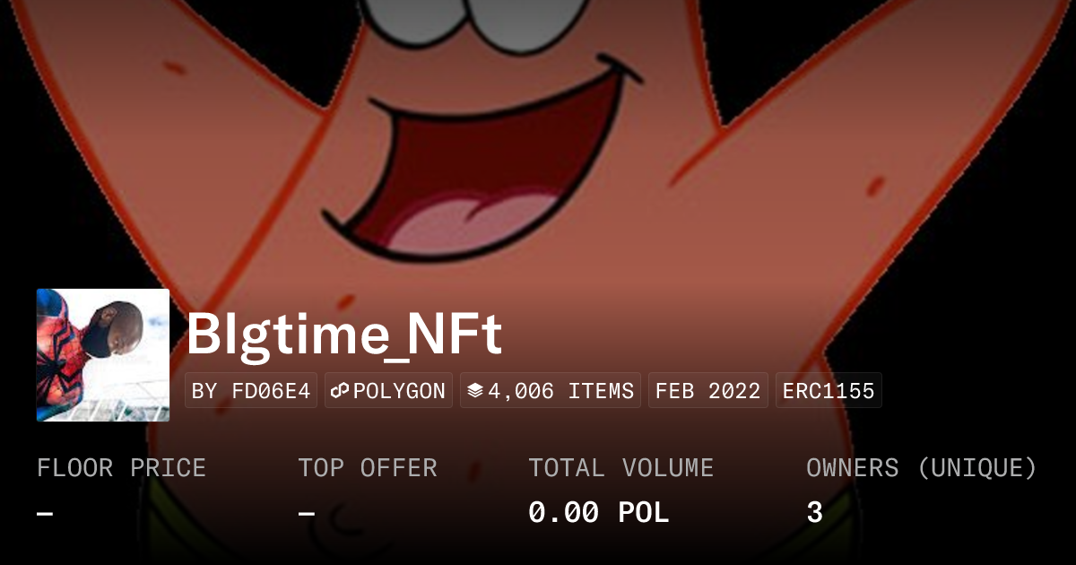 BIgtime_NFt - Collection | OpenSea