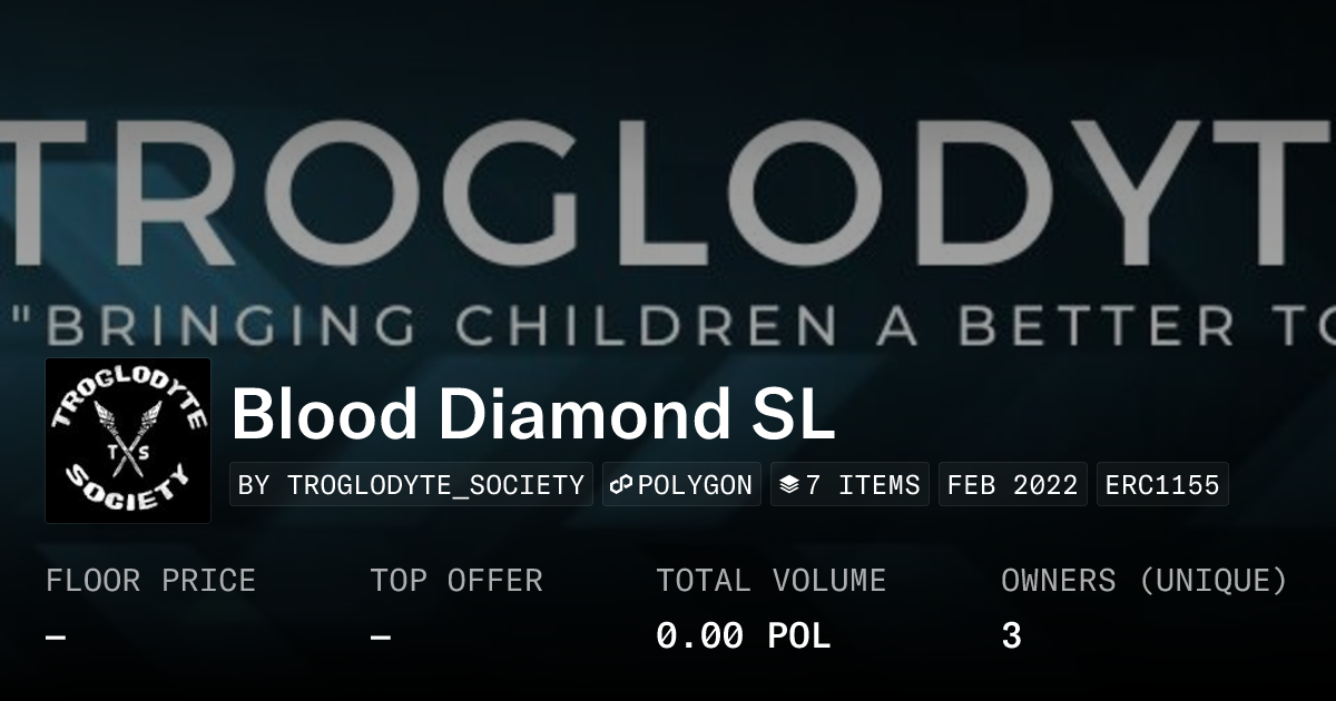 Blood Diamond SL - Collection | OpenSea