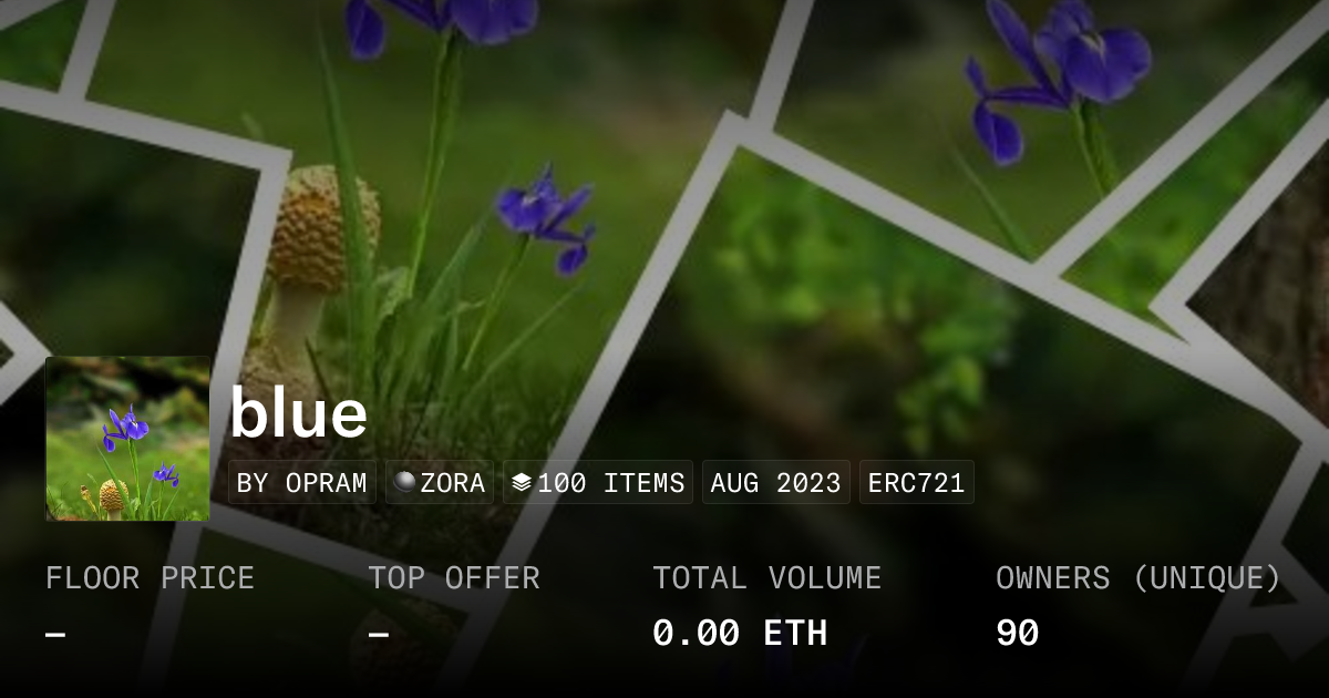 blue - Collection | OpenSea