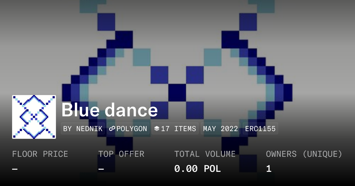 Blue dance - Collection | OpenSea