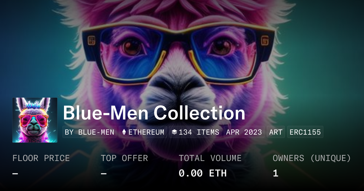 Blue-Men Collection - Collection | OpenSea