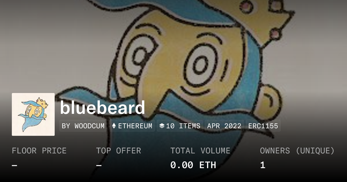 bluebeard - Collection | OpenSea