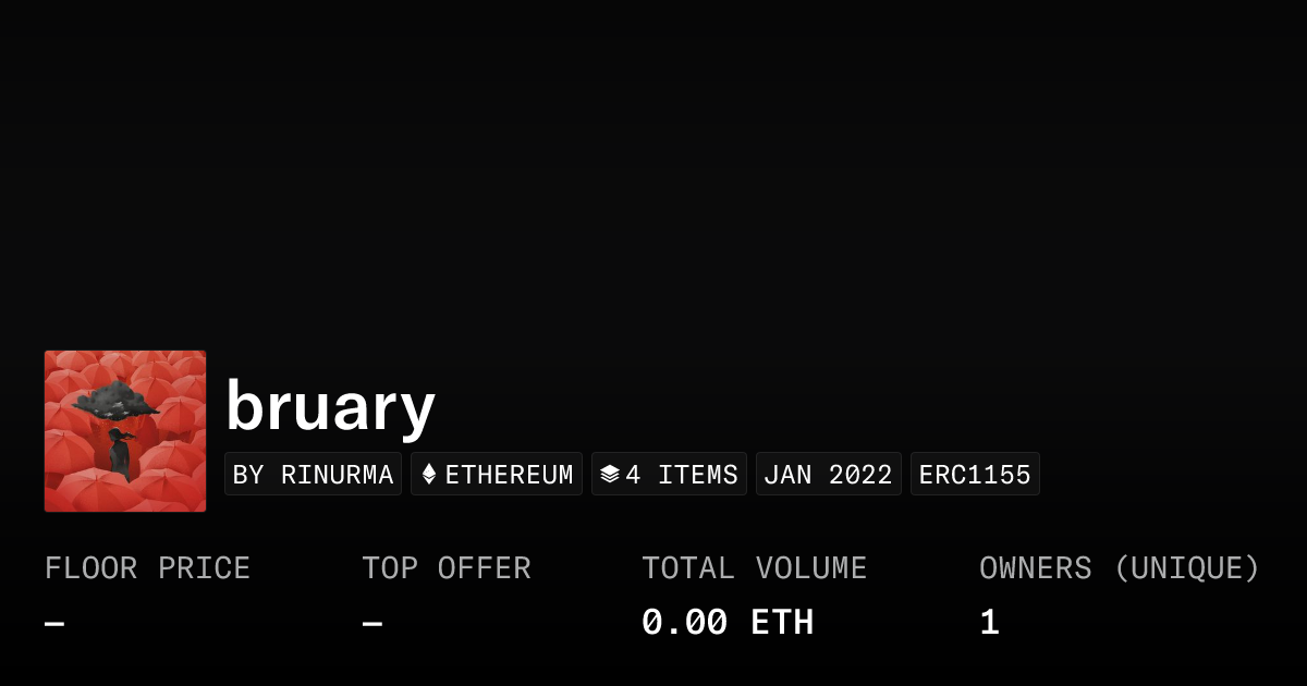 bruary - Collection | OpenSea