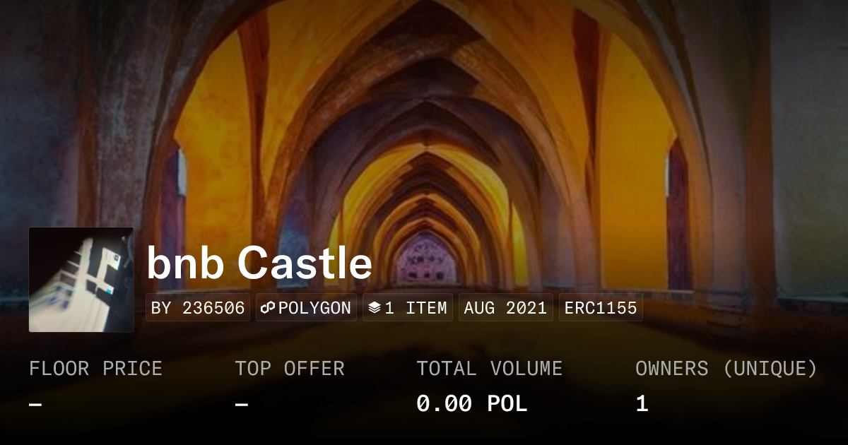 bnb Castle - Collection | OpenSea