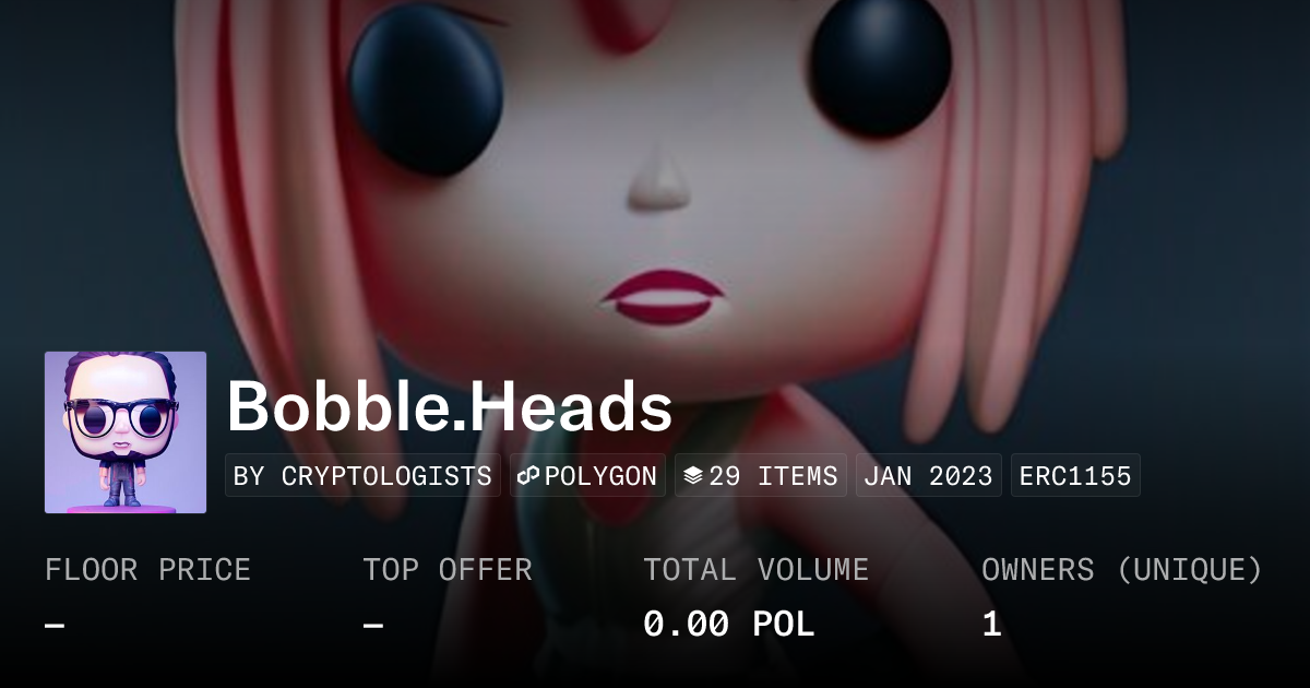Bobble.Heads - Collection | OpenSea